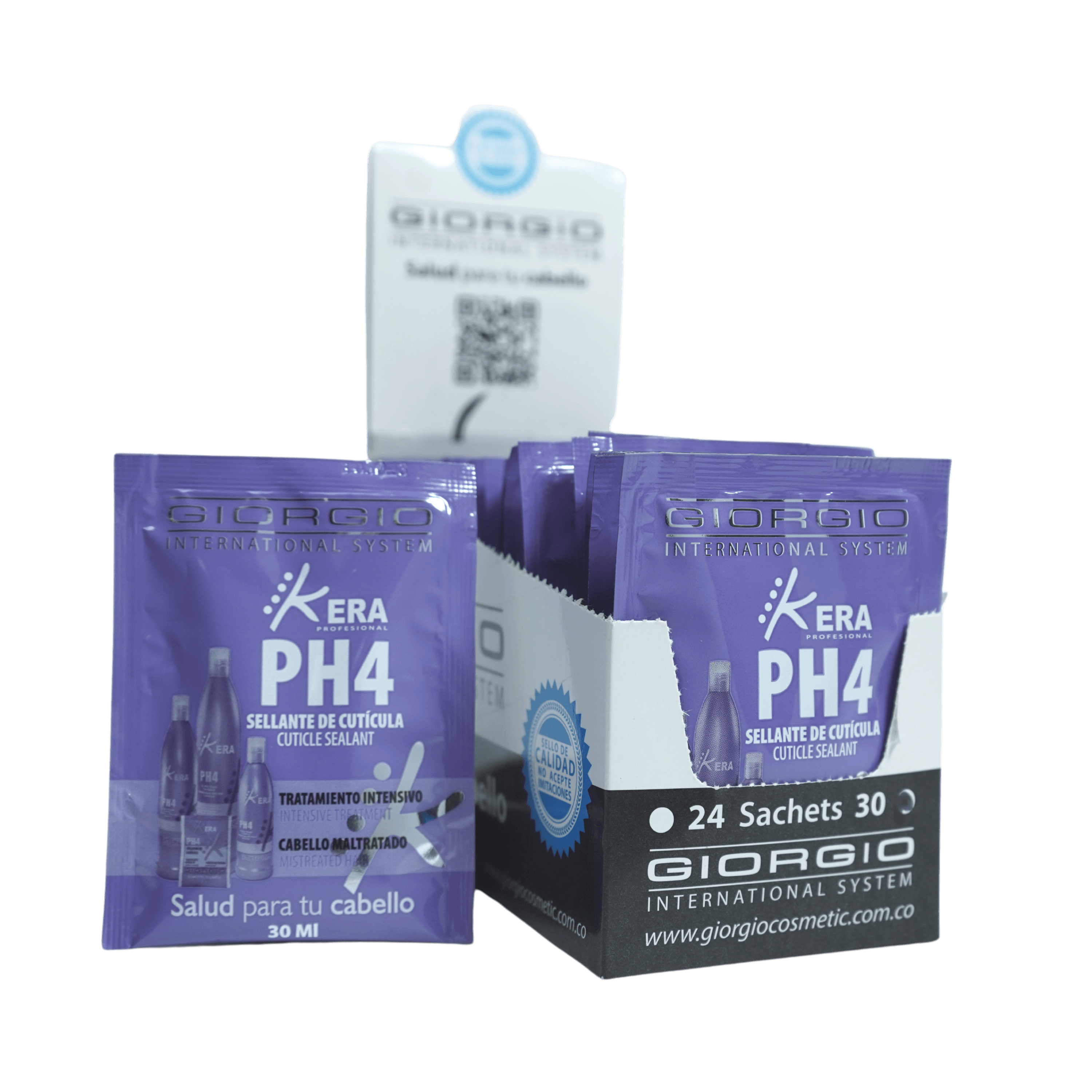 KERA - Protein PH4 Caja X 30 Und (30 mL) – Giorgio Cosmetic