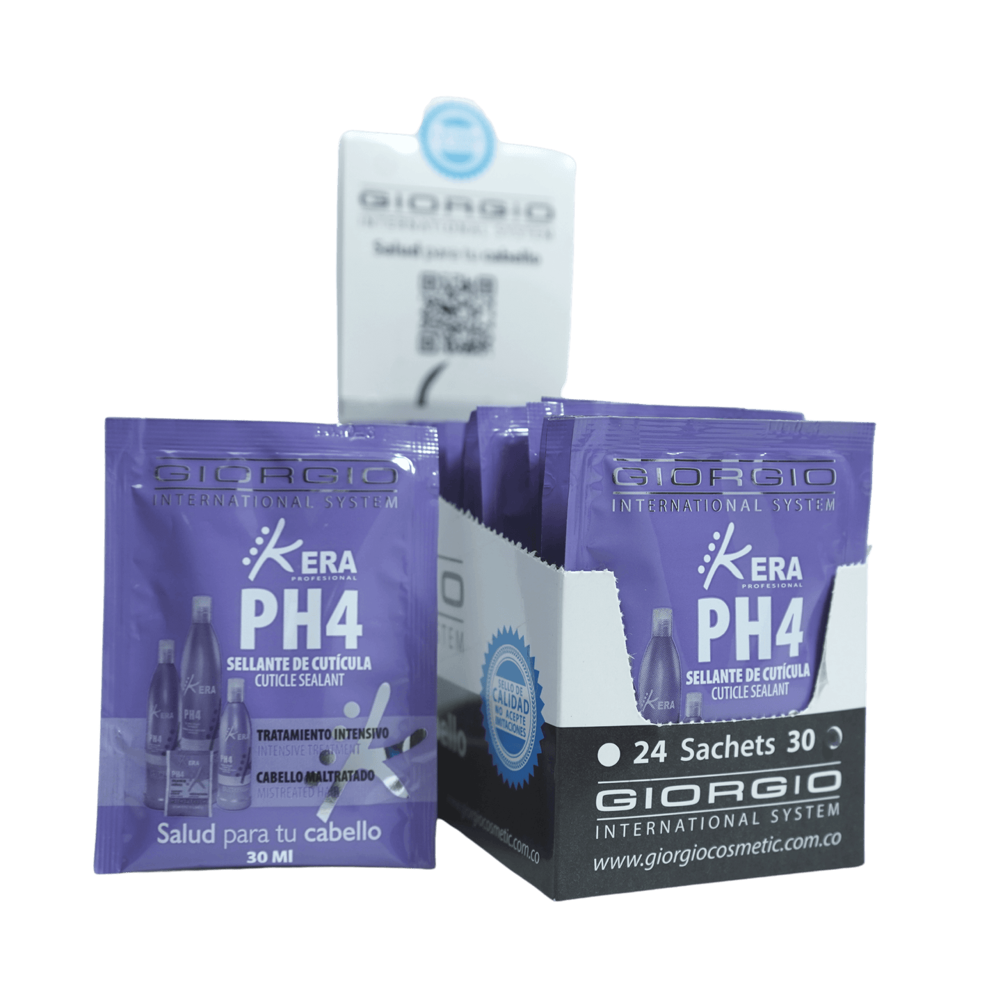 KERA - Protein PH4 Caja X 30 Und (30 mL) – Giorgio Cosmetic